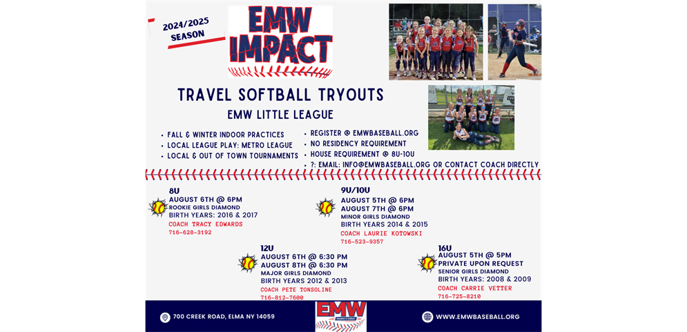 EMW Baseball > Home